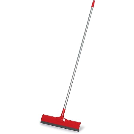 Kleeno by Cello Standee Telescopic Floor Wiper, Red and Grey : Amazon ...