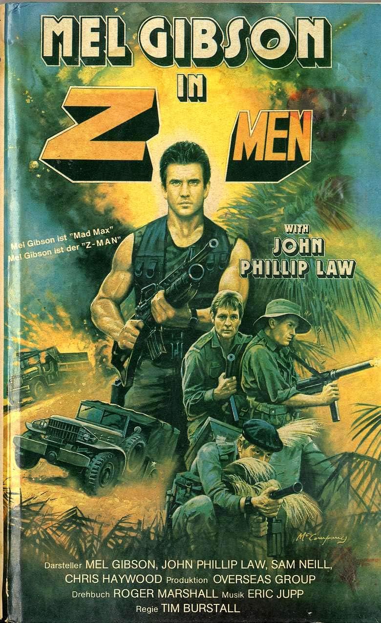 Amazon.com: Attack Force Z [VHS] : John Phillip Law, Mel Gibson, Sam Neill, Chris Haywood, John ...