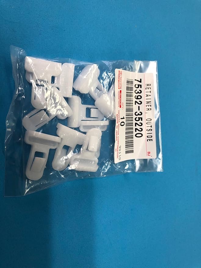 Amazon.com: Genuine Toyota Parts - Retainer, Outside Mo (75392-35220 ...