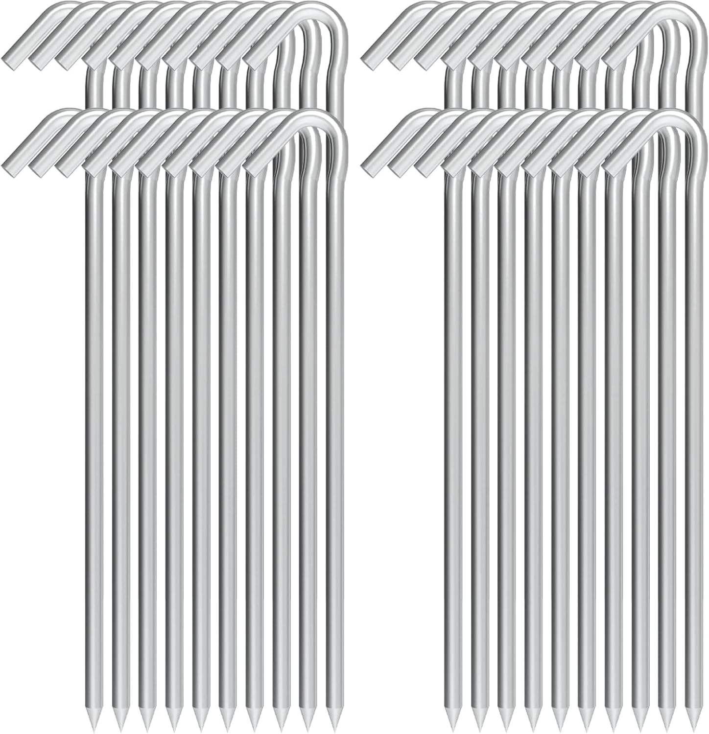 Amazon.com : OK5STAR 9 Inch Tent Stakes, Tent Stakes Metal, Heavy Duty ...