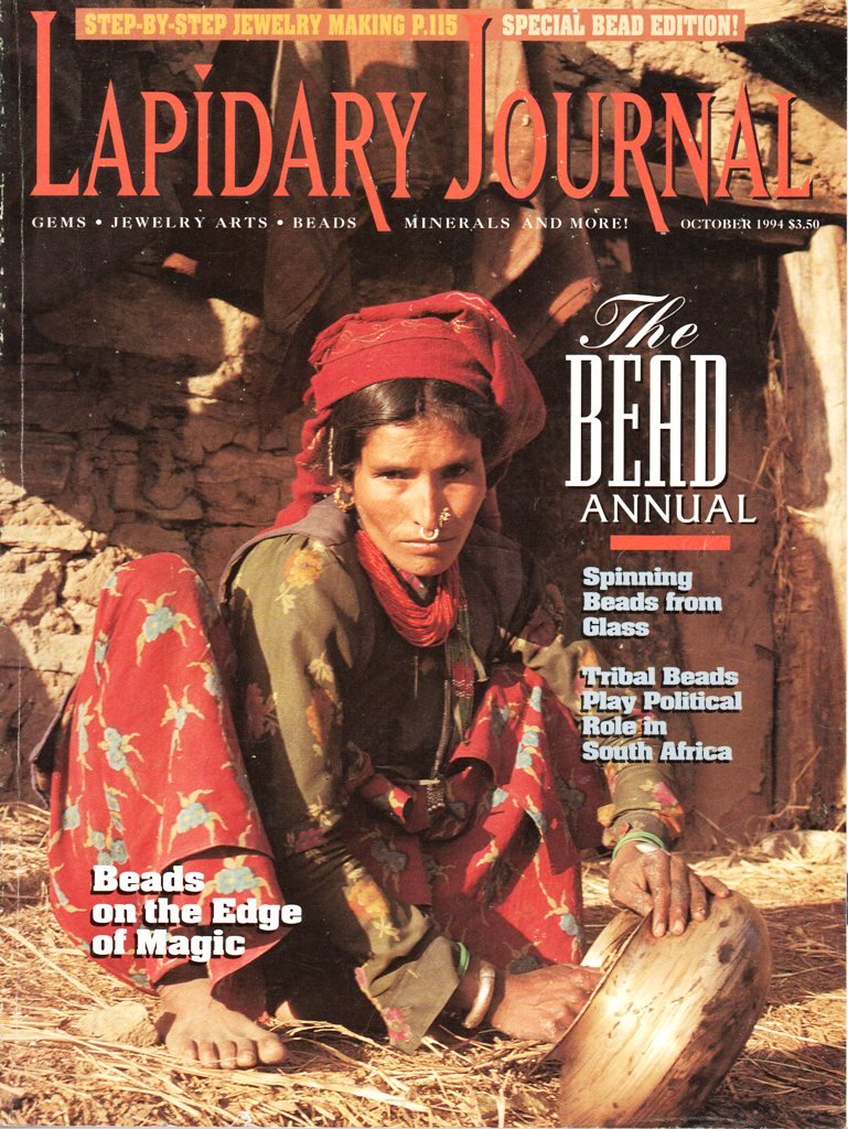 Lapidary Journal for Gem Cutters, Collectors, and Jewelers, Vol.48, No ...