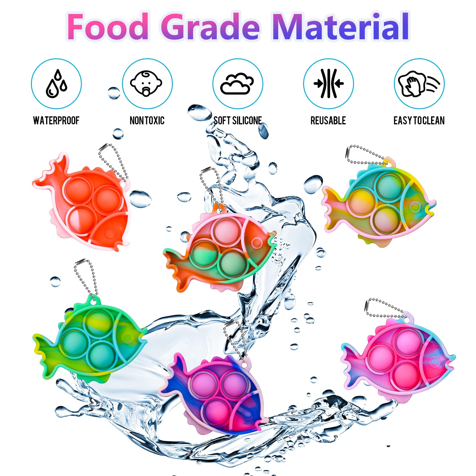 Snapklik.com : Pop Fidget Toys Bulk Its Party Favors For Kids 30 PCS ...