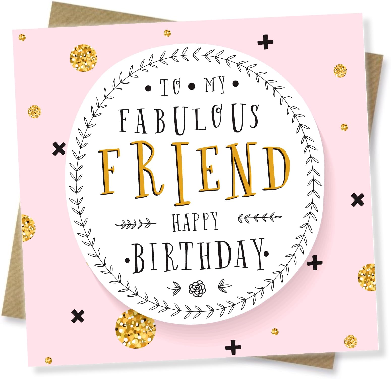 Punkcards - Friend Birthday Card female, Friend birthday Card, Special ...