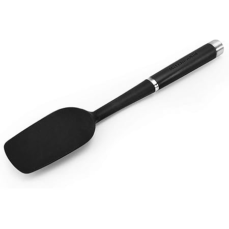 Amazon.com: KitchenAid Classic Spoon Spatula, One Size, Black 2: Home ...