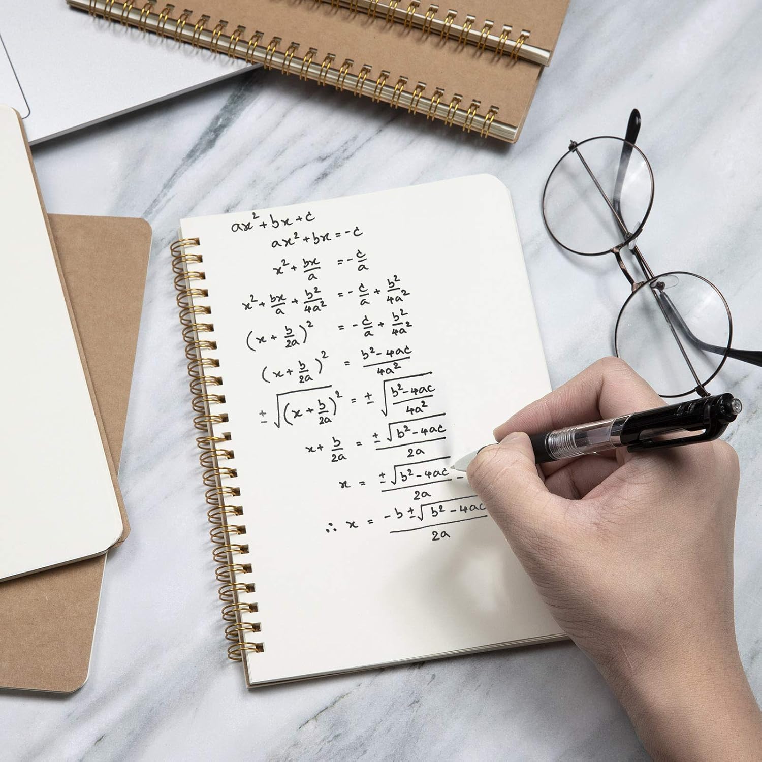 Buy Wodasi A5 Spiral Notepad 5 Set, Sketchbooks, A5 Blank Notebook ...