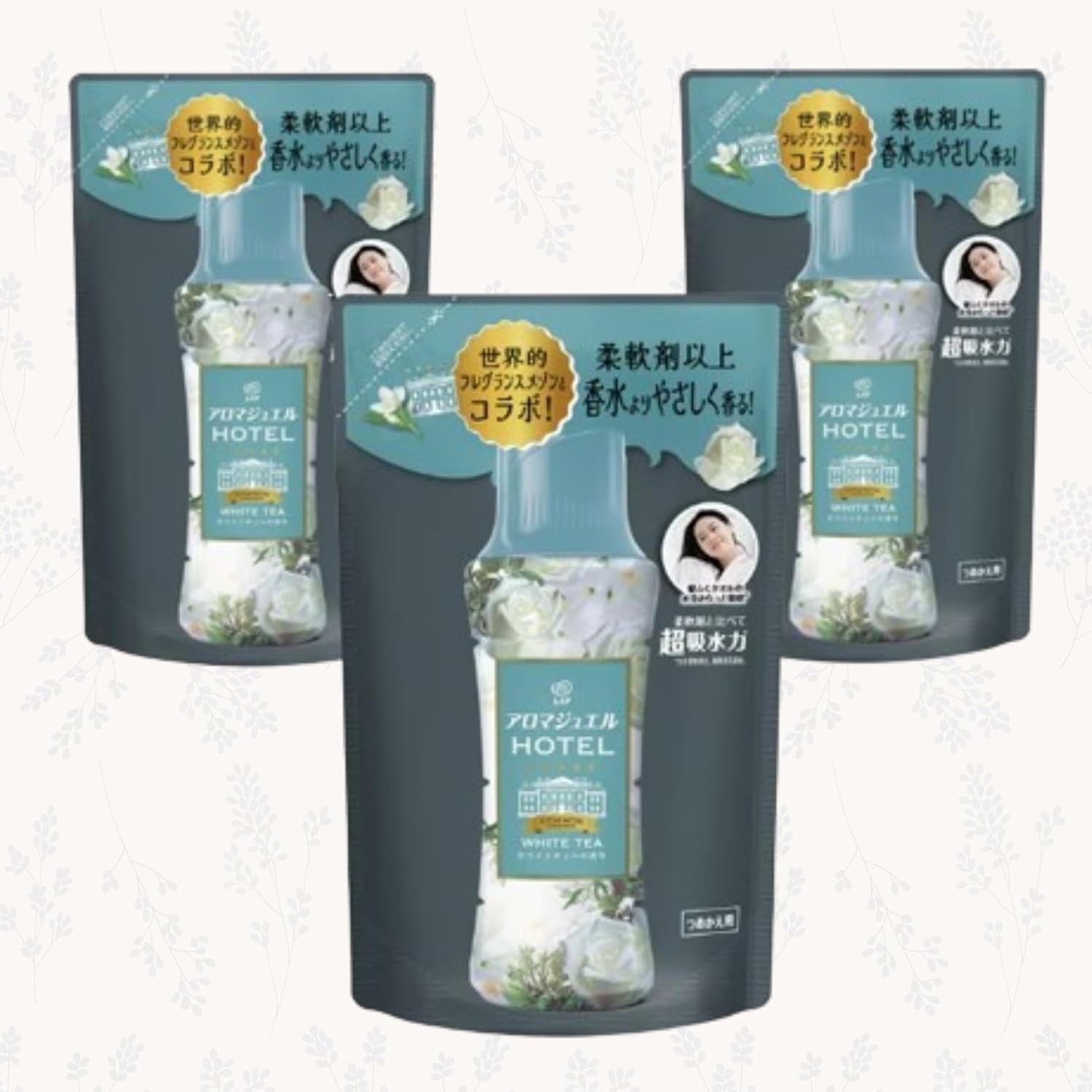 Amazon | 【3個・備蓄・まとめ買い】レノア アロマジュエル ホワイトティーの香り 365ml 3個 「新しいレノアのアロマジュエルで、洗濯も心もリフレッシュ。ホワイトティーの優雅な香り ...