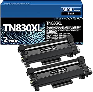 Amazon.com: TN830XL TN830 High Yield Toner Cartridge Compatible for Brother 830XL TN830 XL for ...