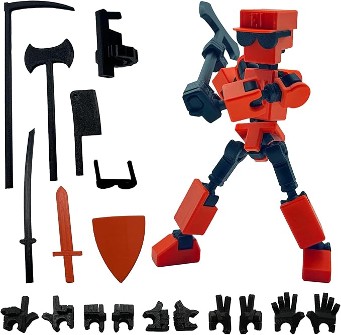 Amazon.com: enttgo (Assembly Completed) 3D Printed 6.65-inch Action ...