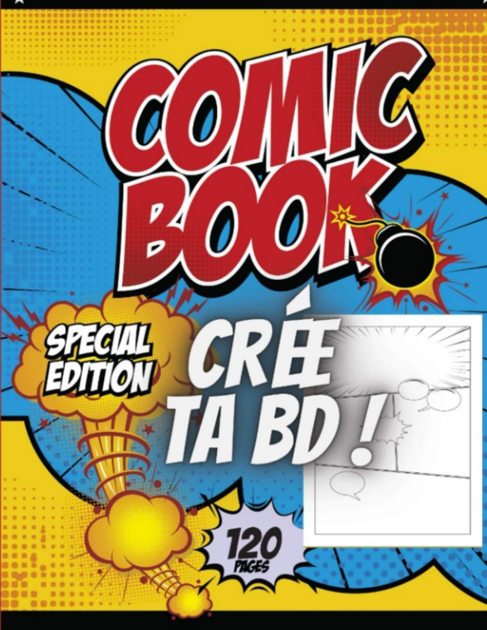 Comic Book Special Edition Cree Ta Bd Bd Vierge A4 | Desertcart Antigua ...