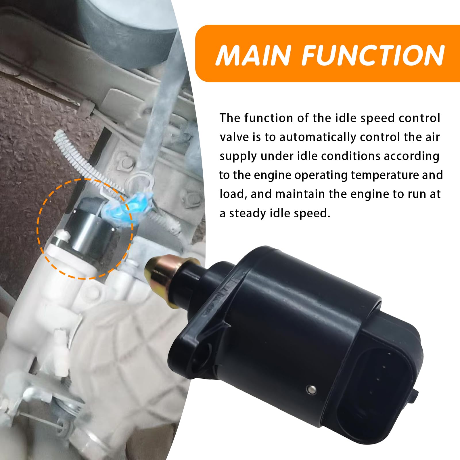 Idle Control Valve Mercury Throttle Controls Automotive Idle Speed ...