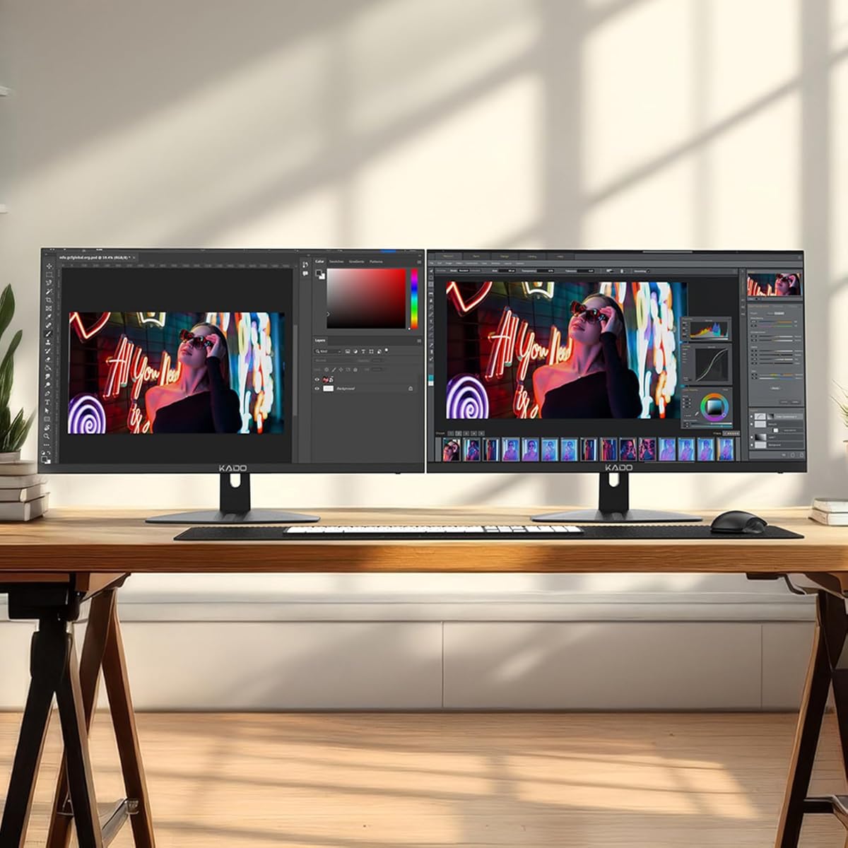 $32/mo - Finance Kado Dual Monitor Setup - 2-Pack 27" 1920x1080 ...