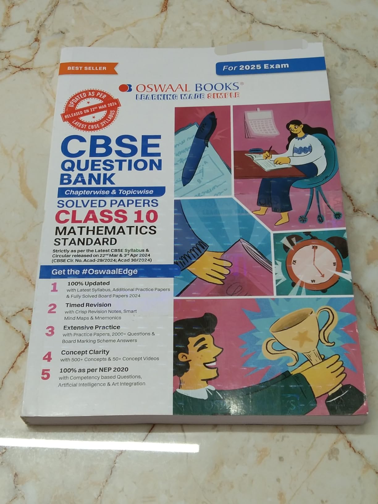 Oswaal CBSE Question Bank Class 10 Mathematics (Standard), Chapterwise ...