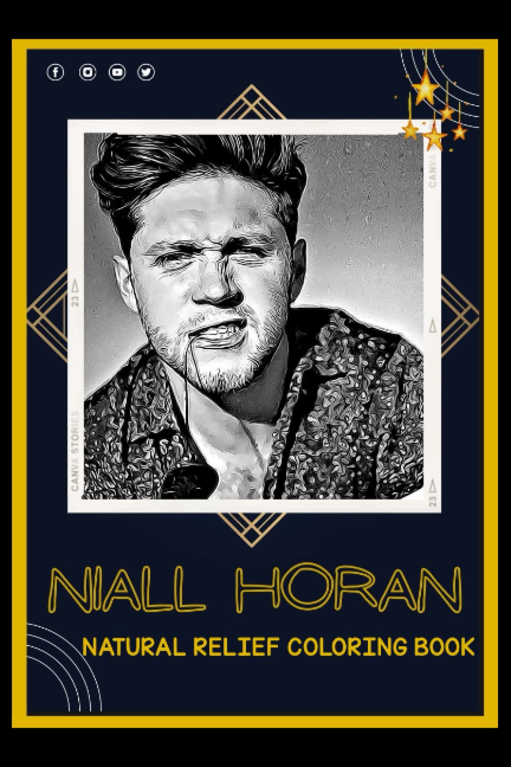 Natural Relief Coloring Book: Niall Horan Designs To Reduce Pain, Fight ...