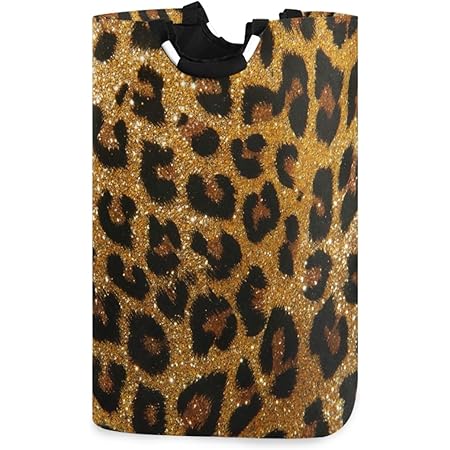 Amazon.com: ALAZA Large Laundry Basket Leopard Print Animal Cheetah ...