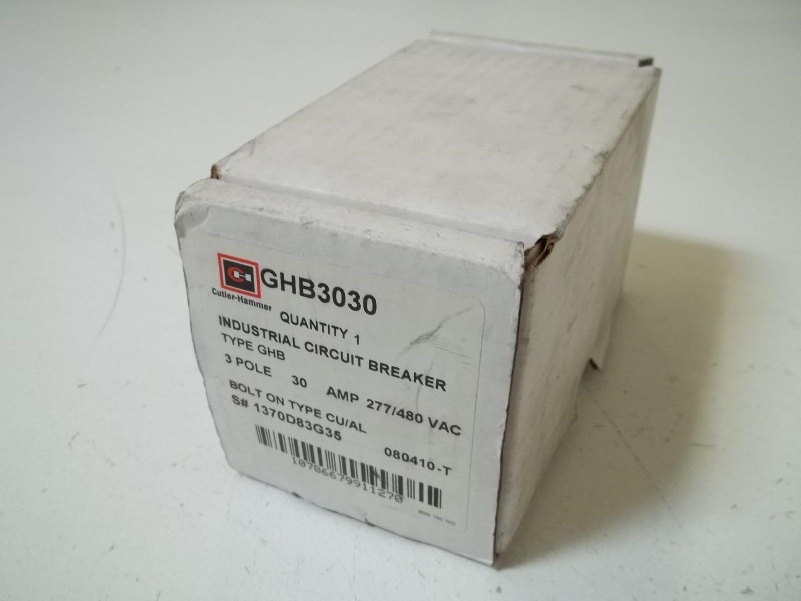 C-H GHB3030; 30A GHB 3P 277/480V 14KAIC - Circuit Breakers - Amazon.com