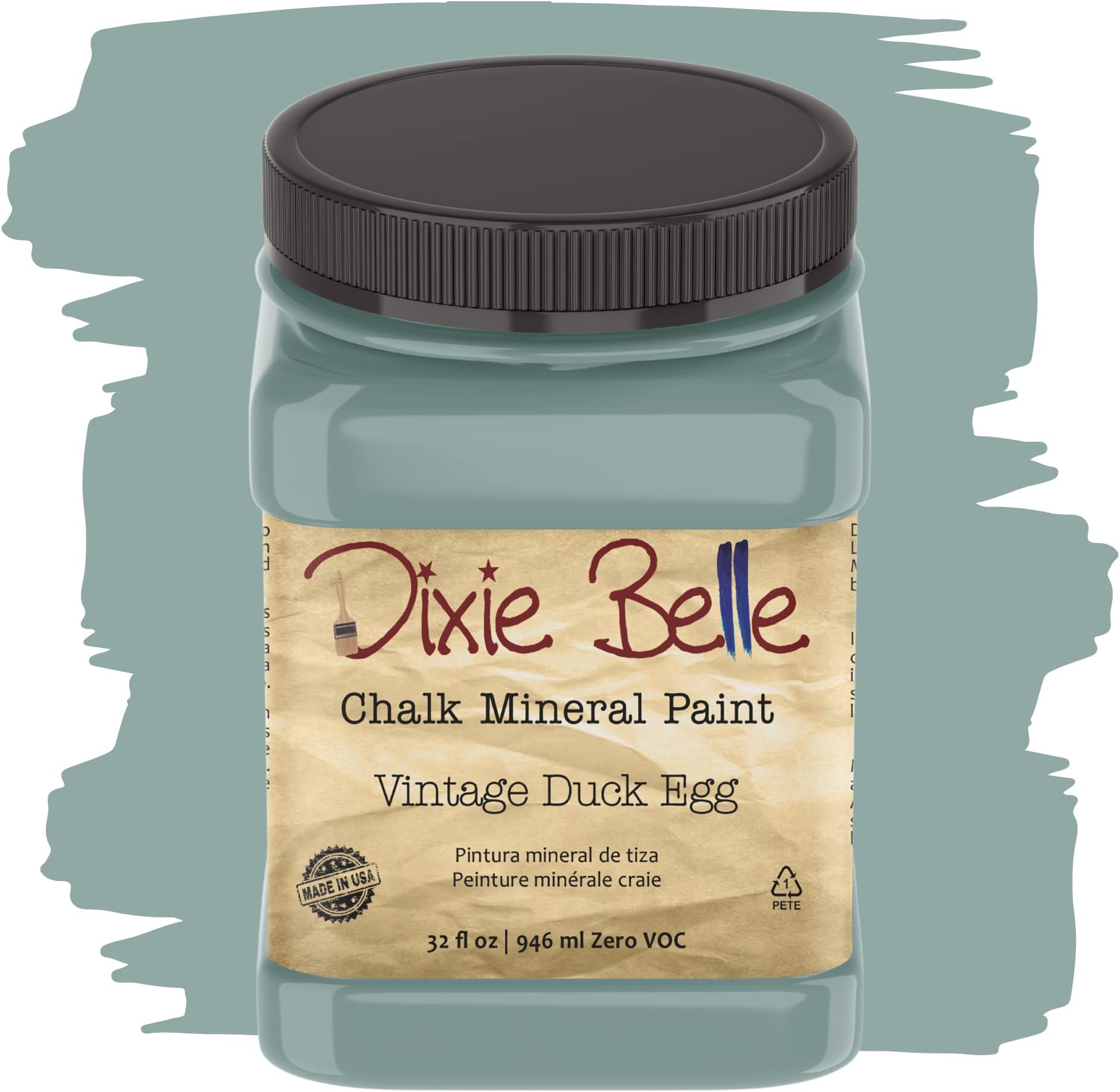 Dixie Belle Silk All-in-One Mineral Paint | Badlands (16oz) | All-in ...