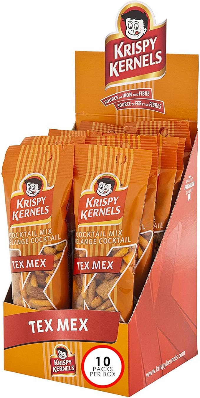 Krispy Kernels | Salty & Spicy Cocktail Mix TEX MEX, Premium Quality ...