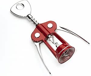 KitchenAid Cooks Winged Corkscrew, Red