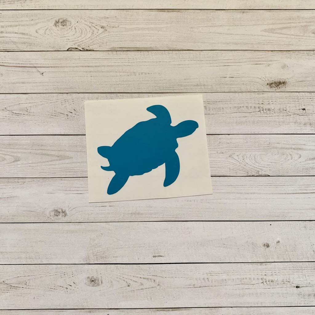 Amazon.com: Sea Turtle Decal, Sea Turtle Vinyl Decal, Sea Turtle ...