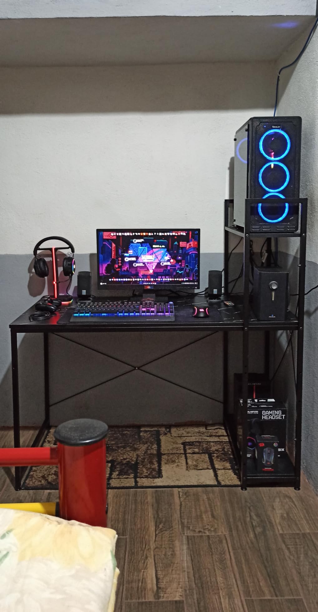 RACK & PACK Escritorio para Computadora Minimalista Tipo Industrial ...