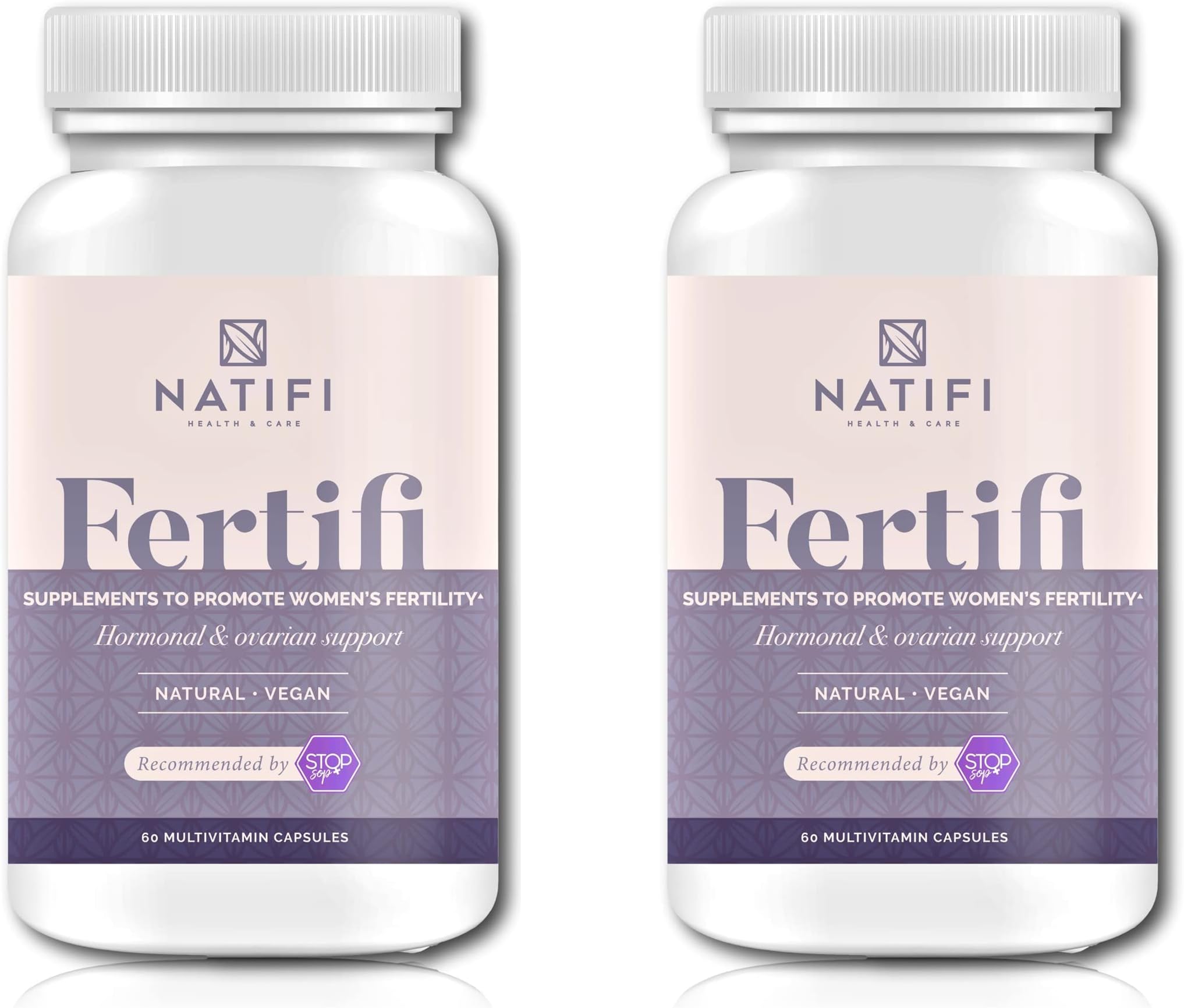 Amazon.com: Natifi Fertifi (2 Bottles) Fertilidad Vitaminas Prenatales ...