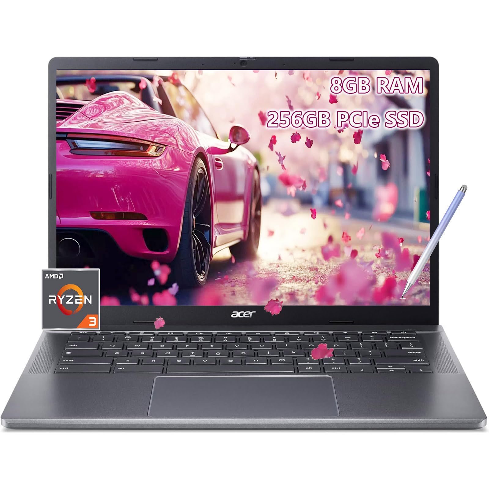 Snapklik.com : Chromebook Laptop Touchscreen 2024 - Stylus Pen - 8GB ...