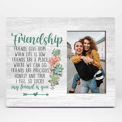 Amazon.com - Orchroma Friendship Picture Frame - Long Distance ...