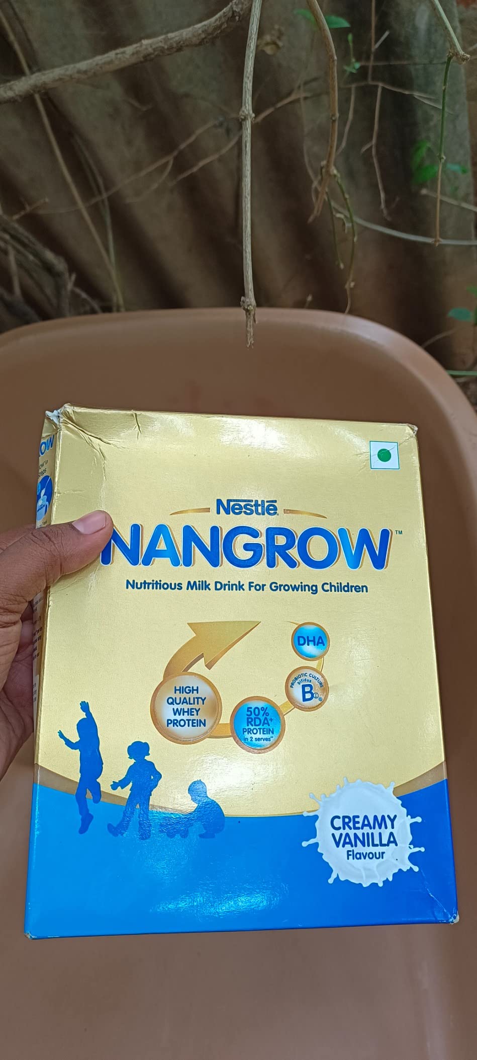 Buy Nangrow Nutritious Milk Drink Powder For Growing Children Toddler ...