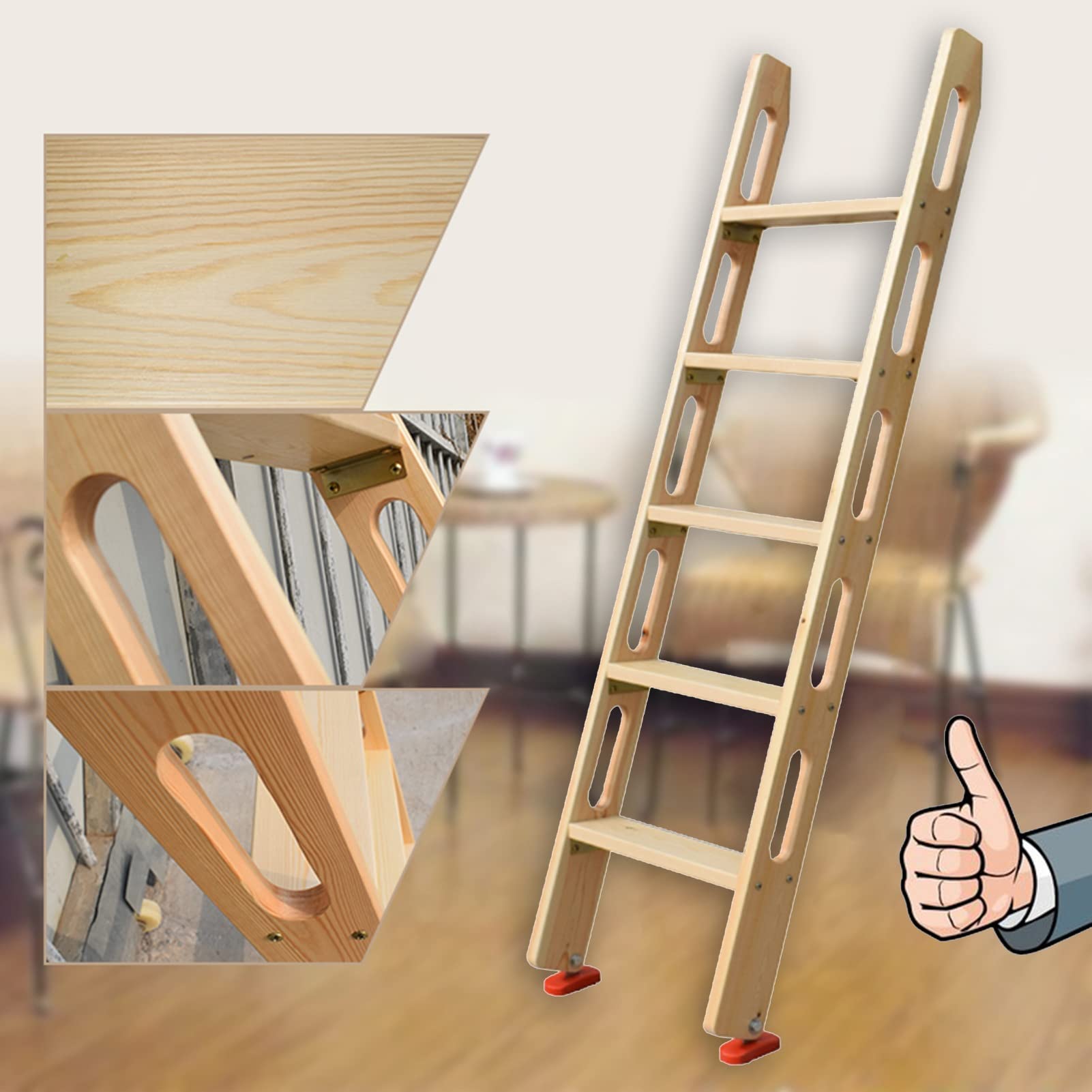 Unique Rustic Loft Ladders
