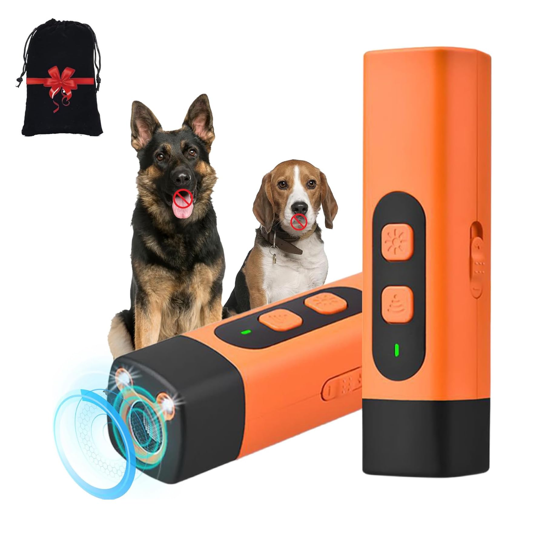 Dog Bark Deterrent Bark Shield Dog Training Device - 3-Speed Frequency ...