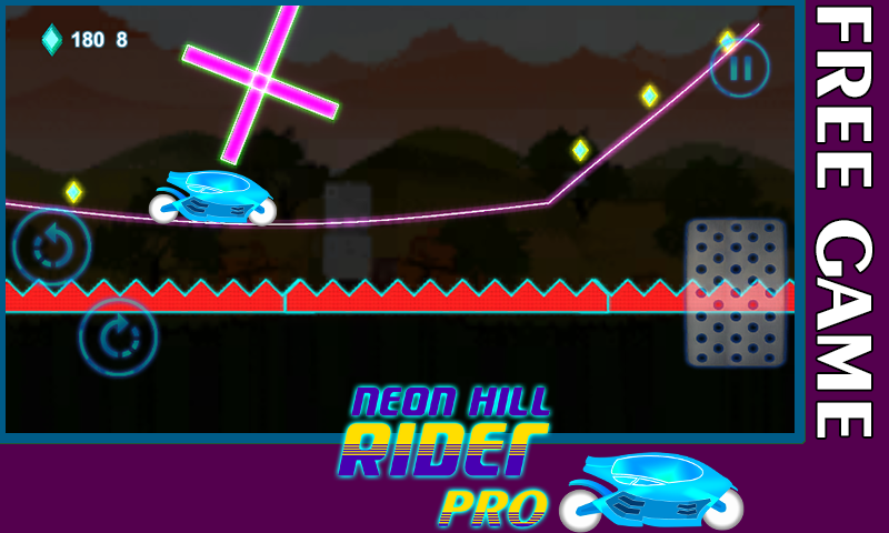 Neon Hill Rider Pro | New neon Rider game | Best game - App on Amazon ...