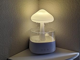 Amazon.com: Rain Cloud Humidifier Water Drip, Mushroom Humidifier ...