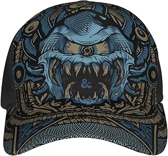Amazon.com: Dungeons Game Baseball Cap Dragons Hip-hop Cap Unisex ...