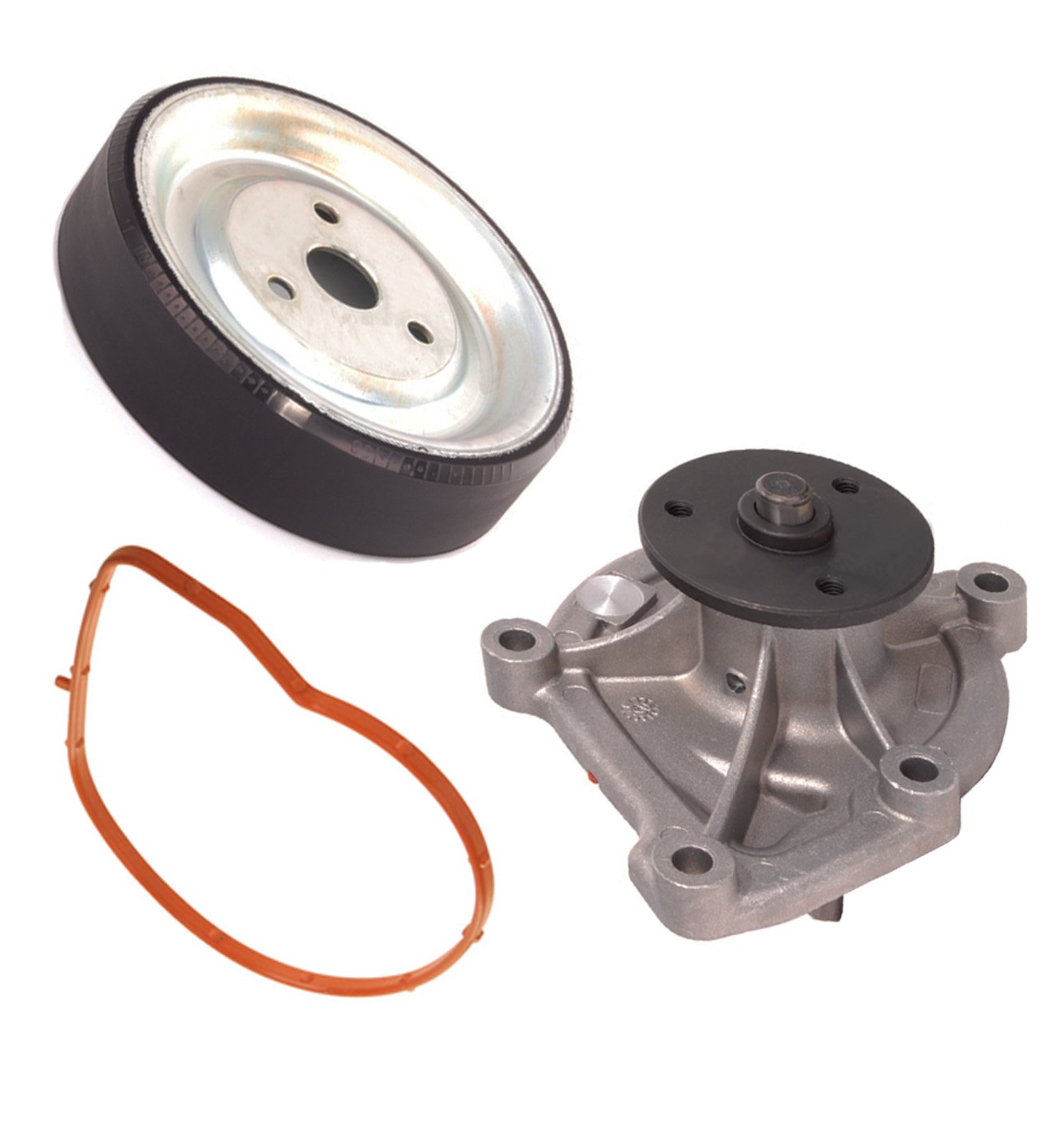 Amazon.com: Engine Water Pump + GASKET + PULLEY 11517648827 for Mini ...