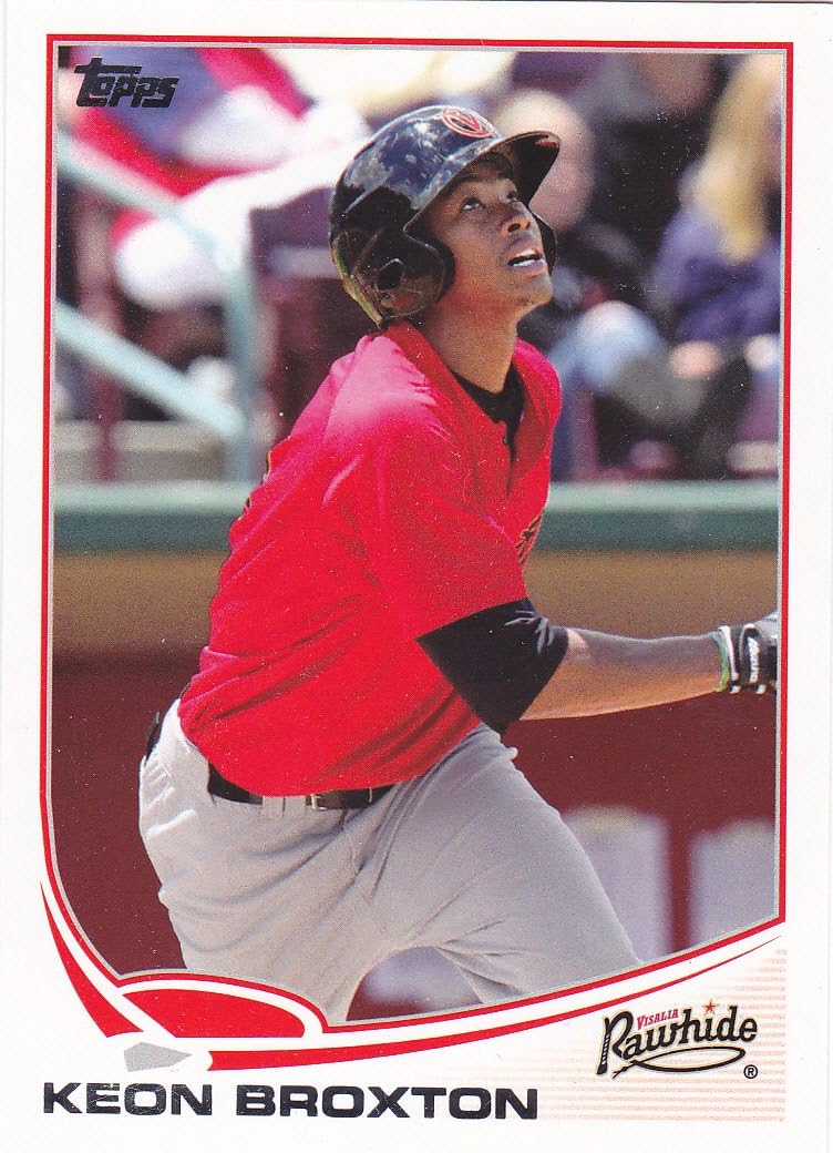 Amazon.com: 2013 TOPPS DEBUT KEON BROXTON RC ROOKIE CARD : Everything Else