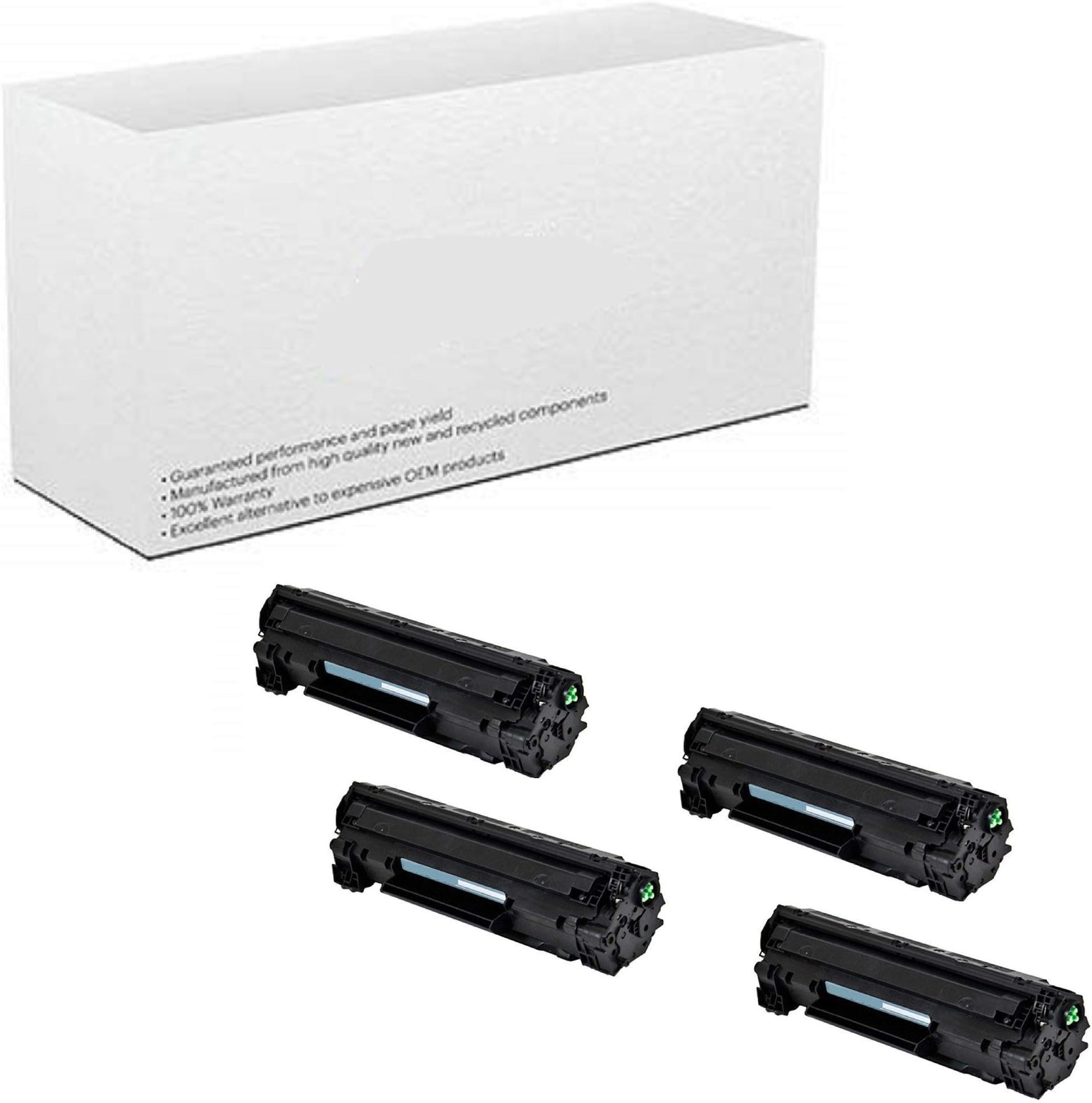 Amazon.com: AM-Ink 4-Pack Compatible 128 CRG-128 3500B001AA Toner ...