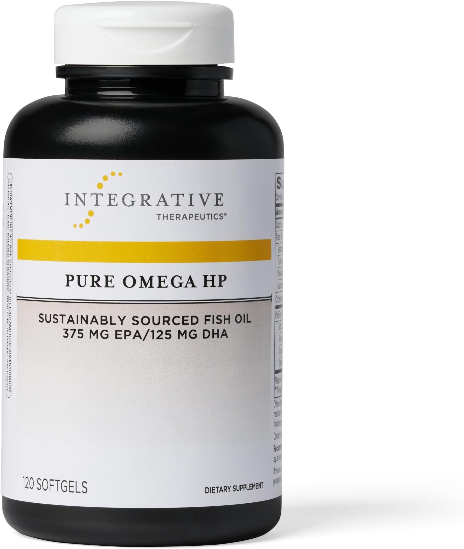 Amazon.com: Integrative Therapeutics - Pure Omega HP Fish Oil Softgels ...