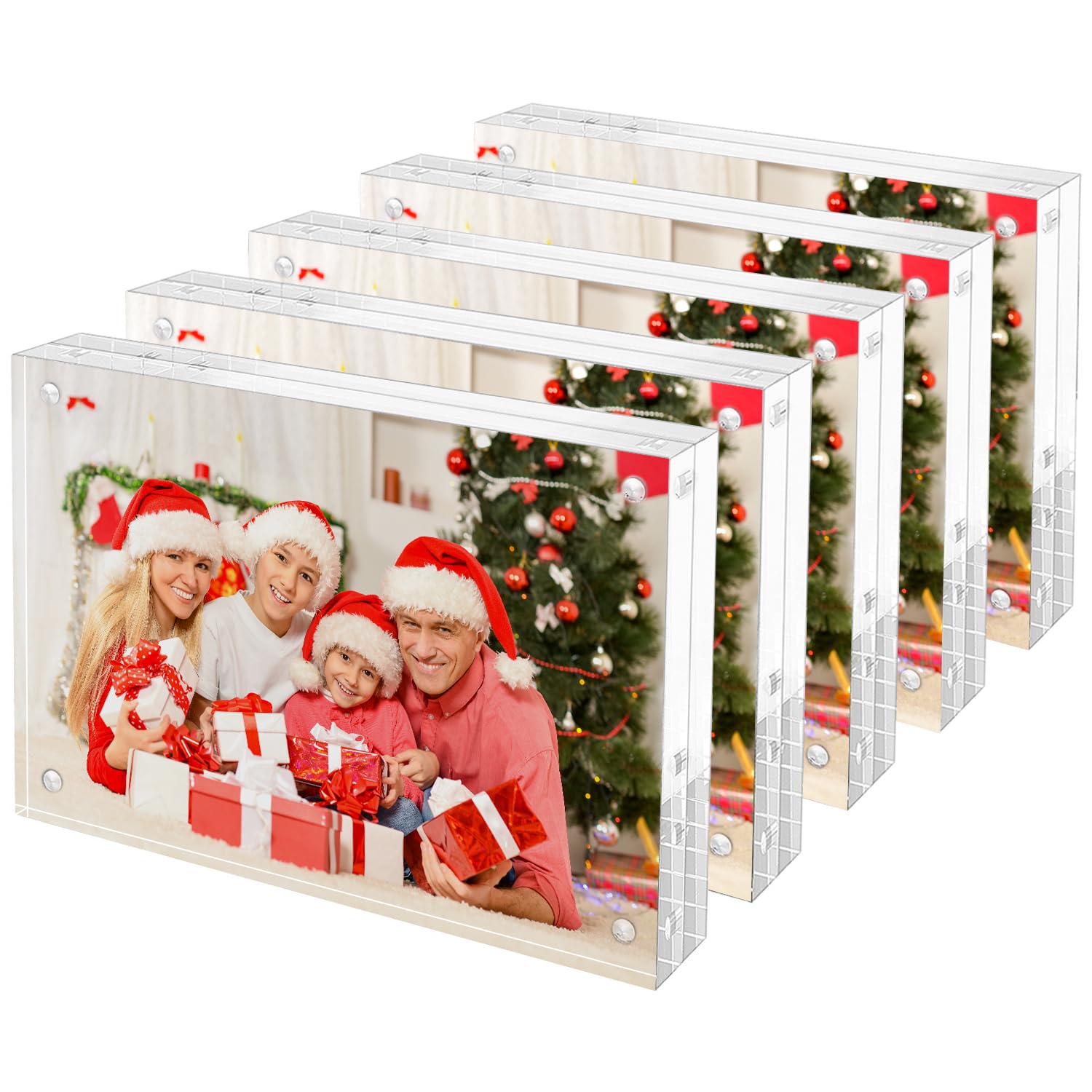 Amazon.com - PITBVO Acrylic Frame 4x6 Inch 5pack, Clear Acrylic Picture ...