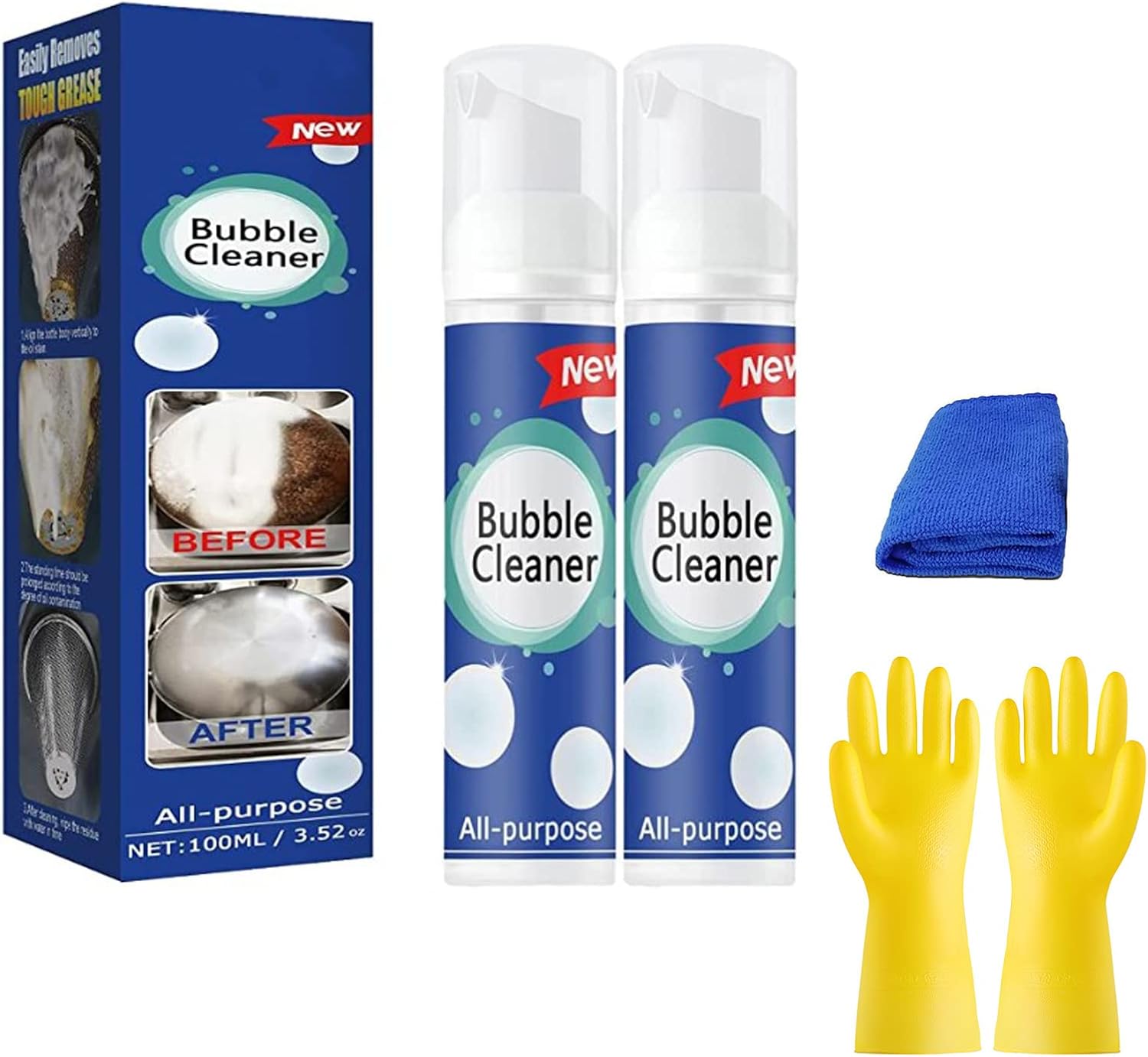 MOF CHEF Cleaner Powder, Mof Chef Protective Kitchen Cleaner Powder ...