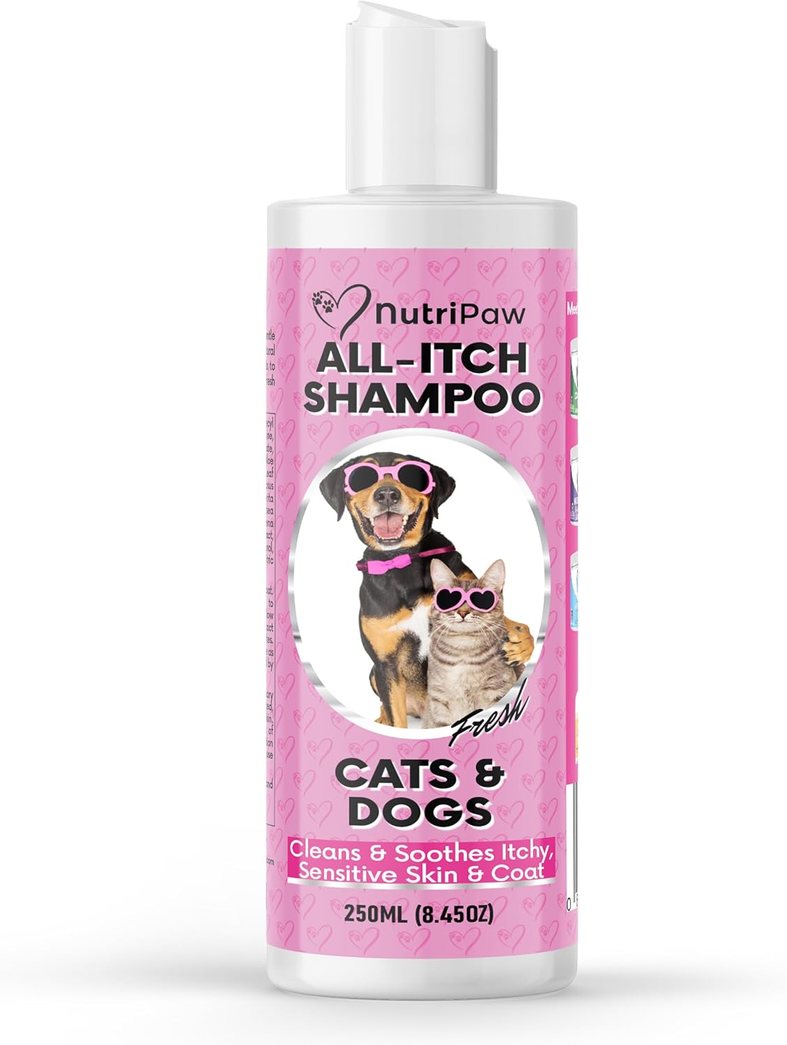 NutriPaw All-Itch Shampoo for Dogs & Cats - Ideal for Sensitive, Itchy ...