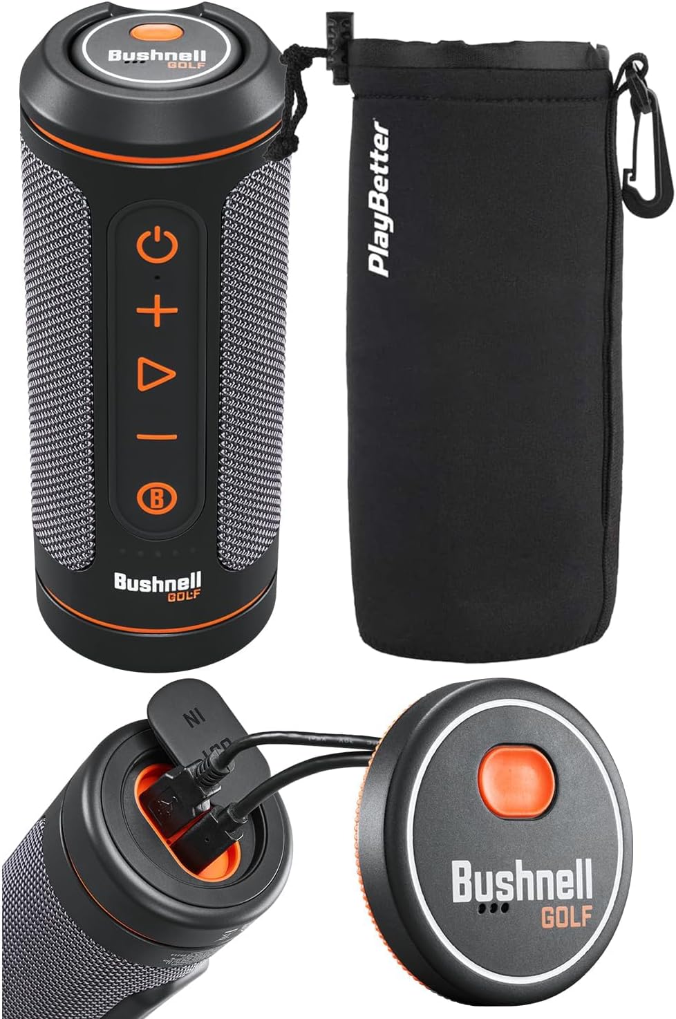 Amazon.com: Bushnell Wingman 2 Golf Speaker with GPS (2024) | Remote ...