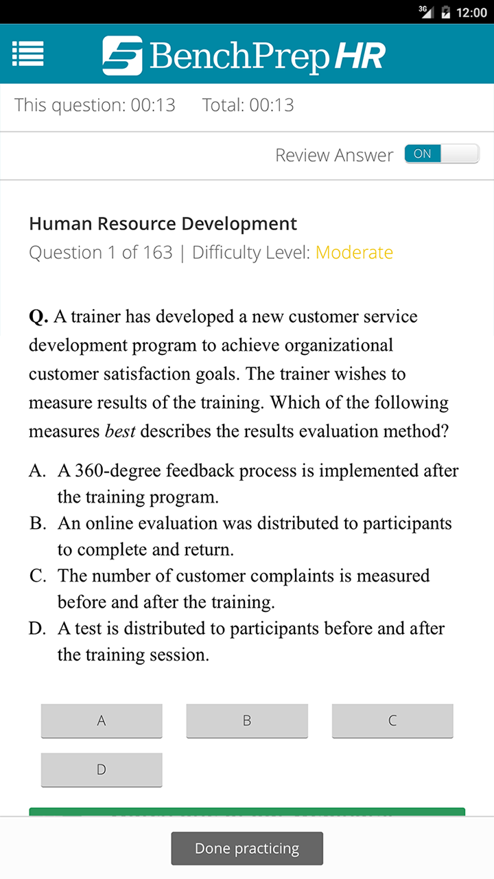 BenchPrepHR Companion:Amazon.com:Appstore for Android