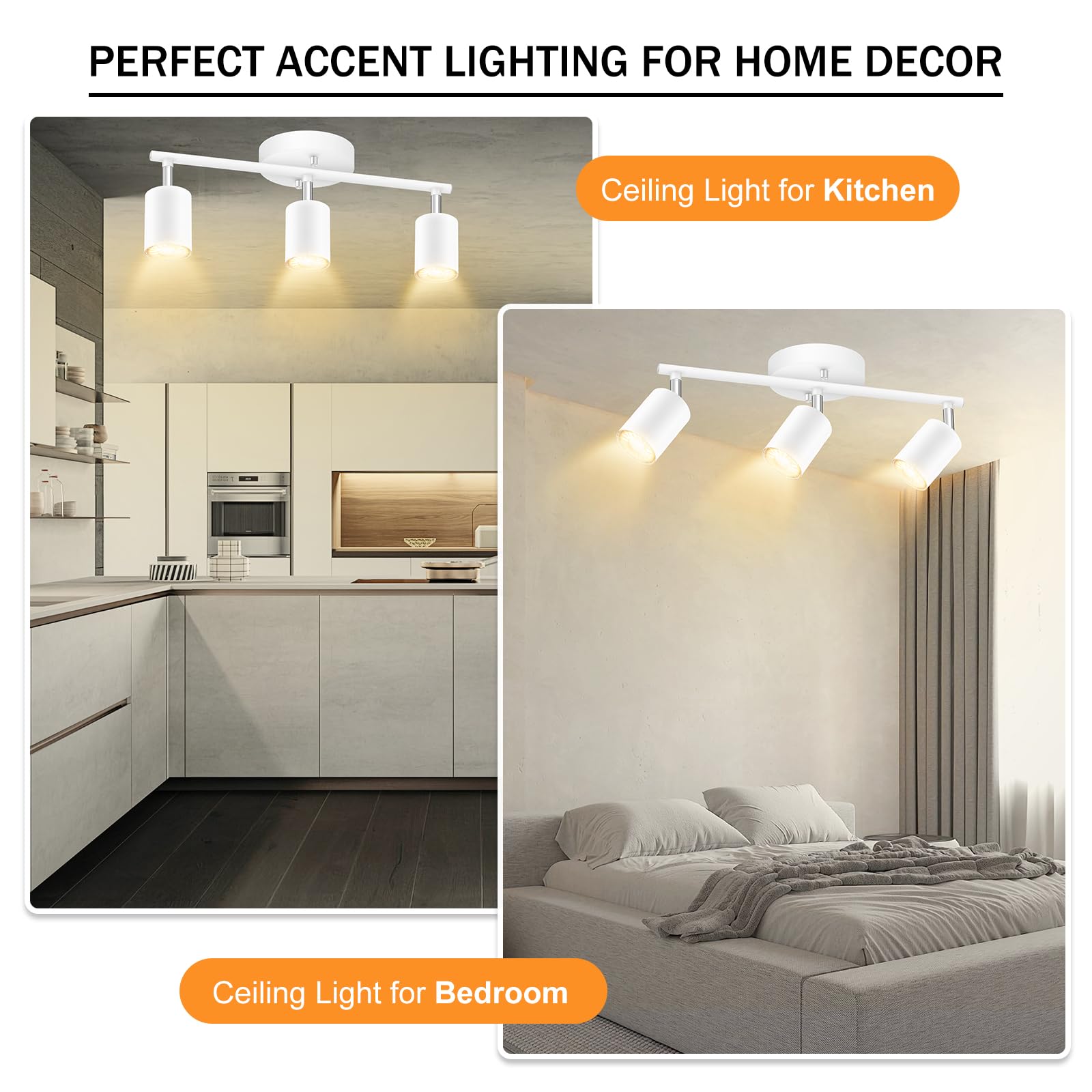 Halogen Light Bulb MengLai Dimmable Track Lighting Ceiling Spotlight 2 ...