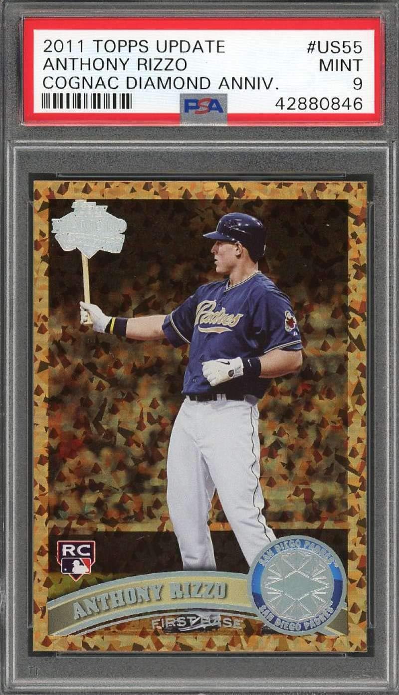 Amazon.com: 2011 topps update cognac diamond anniversary #us55 ANTHONY ...