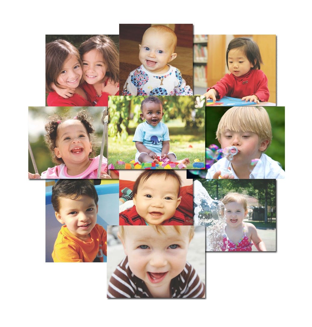 Toddler Time Multicultural Kids Posters for Classroom Decoration ...