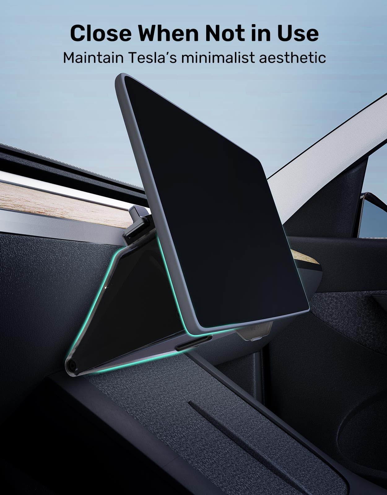 Snapklik.com : Zanch 2024 Upgraded Tesla Model Y Under Screen Storage ...