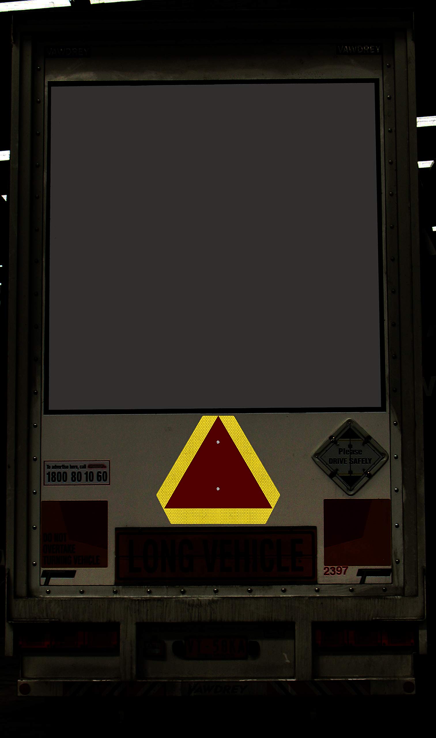 Snapklik.com : Ignixia Slow Moving Vehicle Sign, 0.7 Mm Thick Rust Free ...