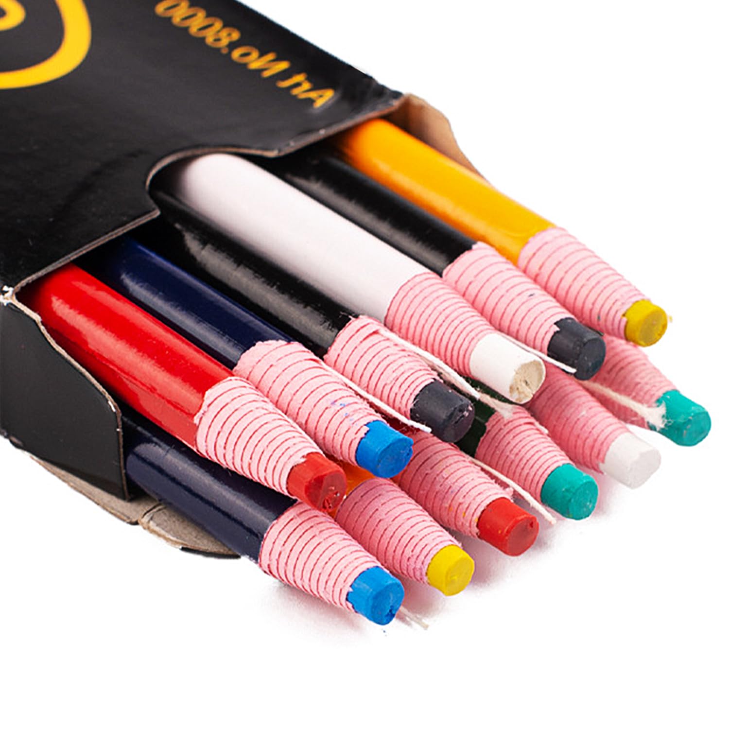Vanyibro 12 Pieces Sewing Mark Chalk Pencil Set,Tailor's Marking and ...