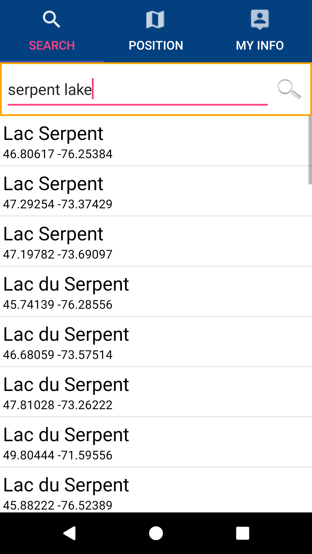 Serpent Lake - MN Gps Map - App on Amazon Appstore