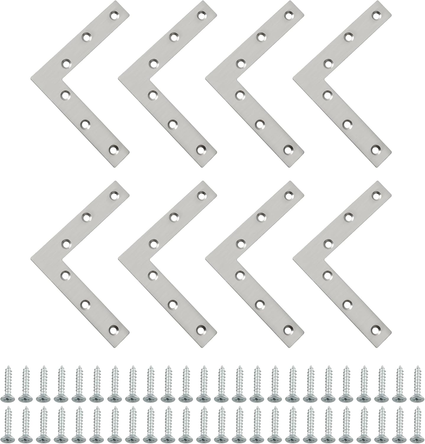 SAYAYO Flat L Shape Repair Mending Plate Joint Bracket Support Brace ...